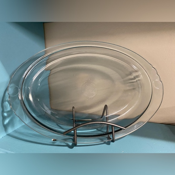 Pyrex | Kitchen | 3x Vintage 5s Pyrex Sapphire Blue Oven And Broiler ...